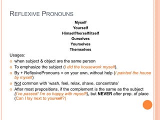 Pronouns | PPT