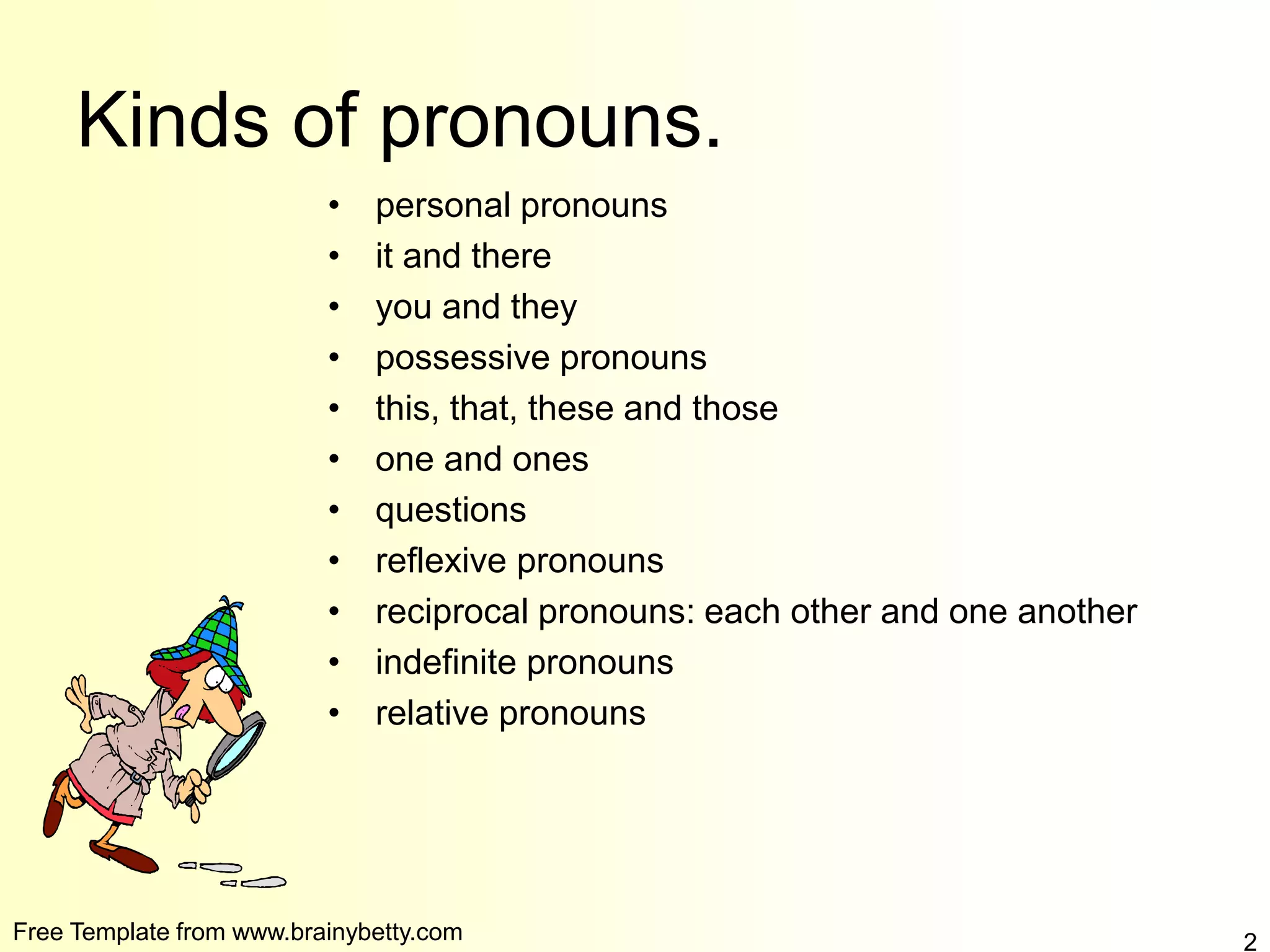 Pronouns | PPTX