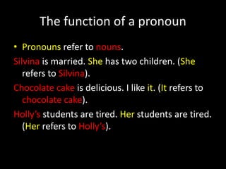 Pronouns | PPT
