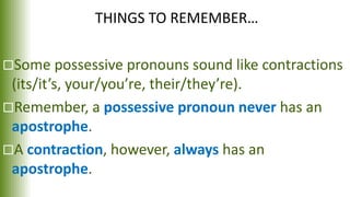 Pronouns | PPTX