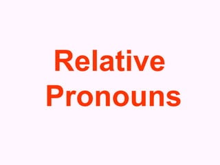 English Grammar: Pronouns | PPTX