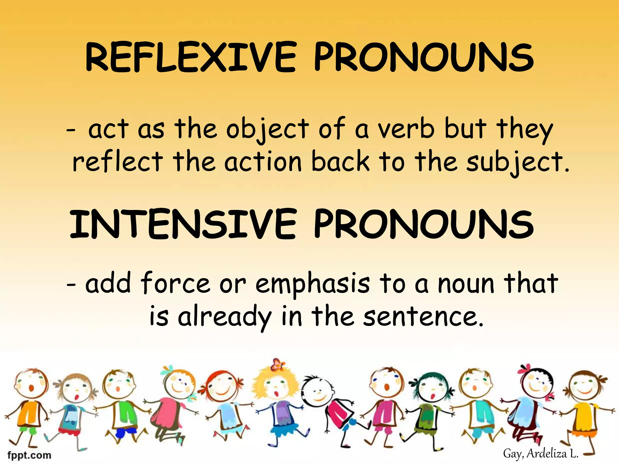 Pronouns | PPTX