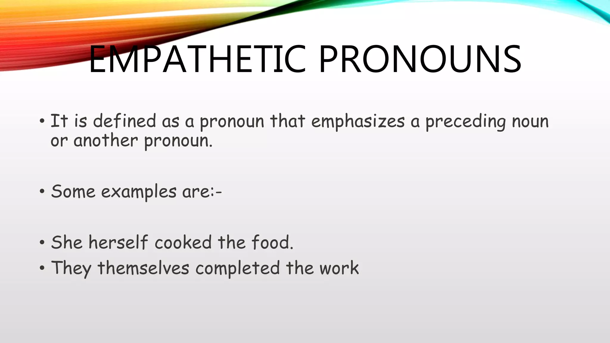 Pronouns and its types | PPTX