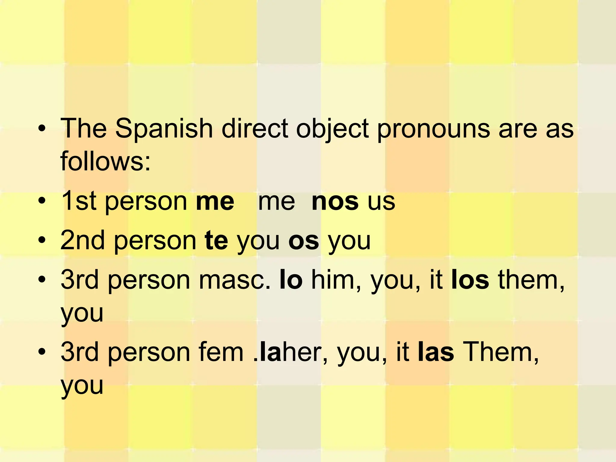 personal .Pronouns for. esl students.ppt
