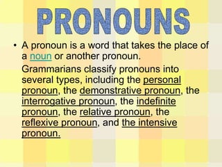 personal .Pronouns for. esl students.ppt