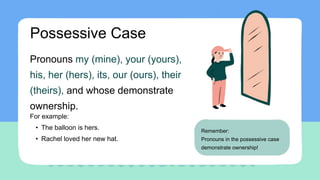 pronouns - basic English grammar for children | PPTX