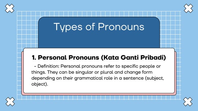 Pronouns (kata ganti) English topic to senior | PPT