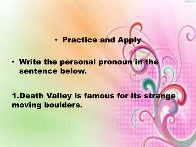 Pronouns by anglicize | PPT