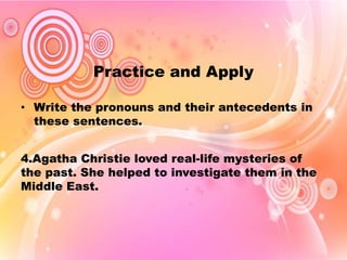 Pronouns by anglicize | PPT