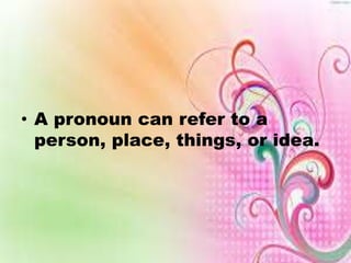 Pronouns by anglicize | PPT