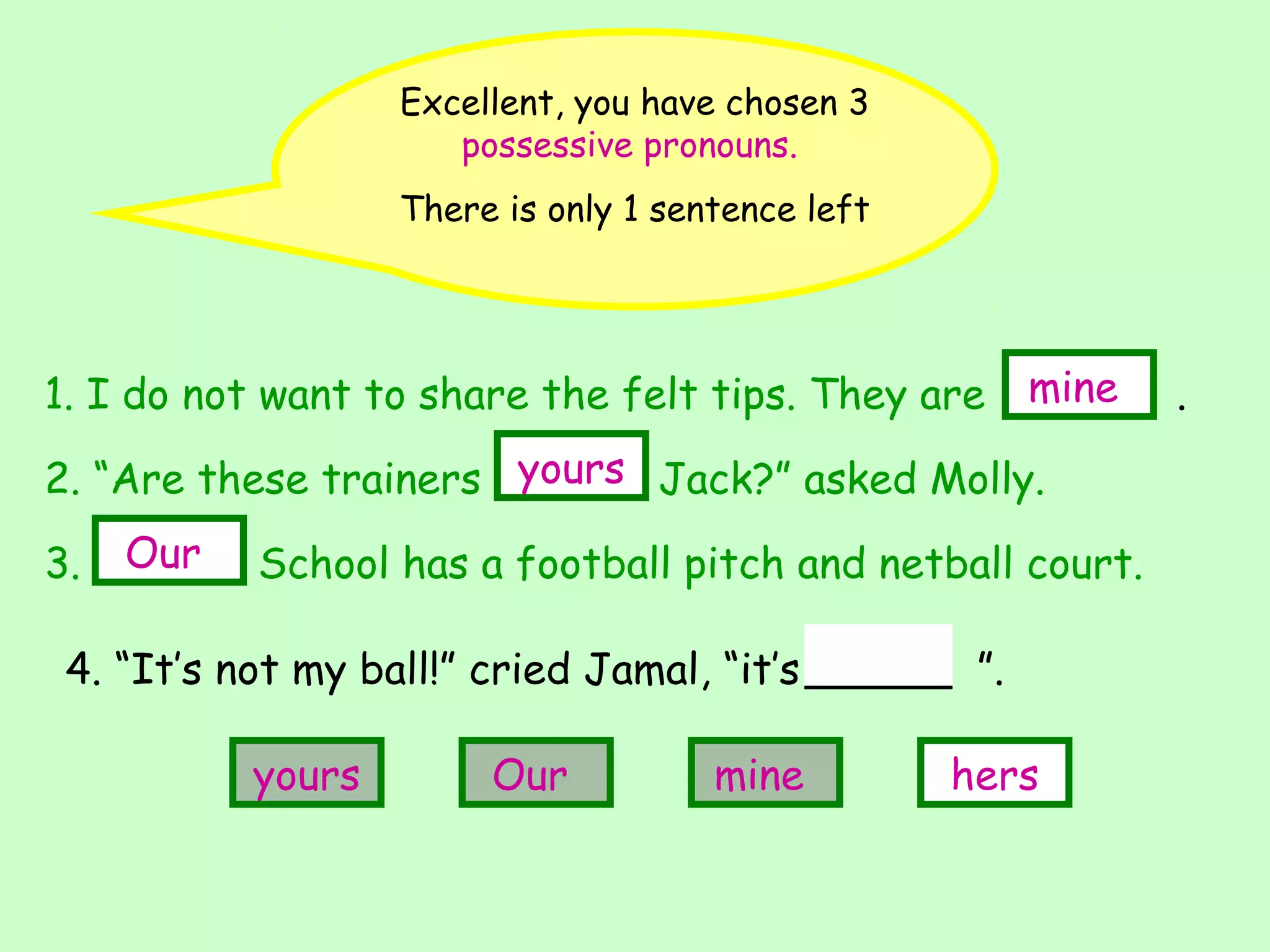 Using Pronouns instead of Nouns | PPT