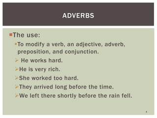 Pronouns, adverbs, and simple past tense (structure 1) | PPTX