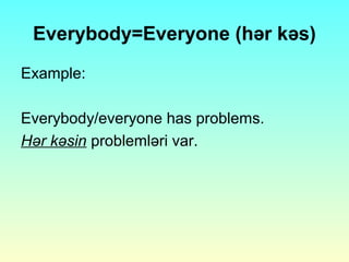 Pronouns and adverbs | PPT