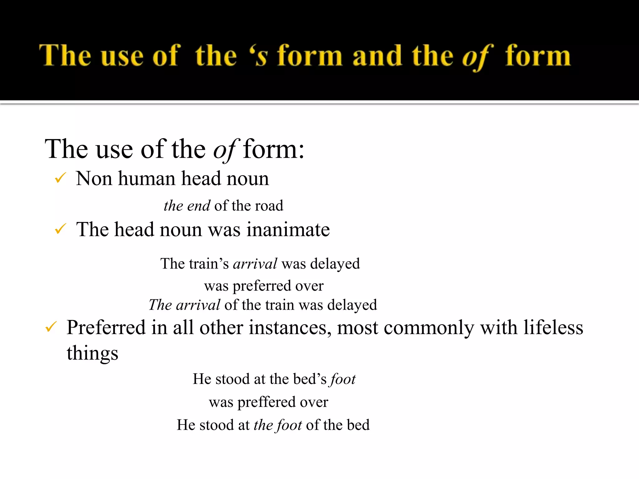 Pronouns and possessives | PPTX