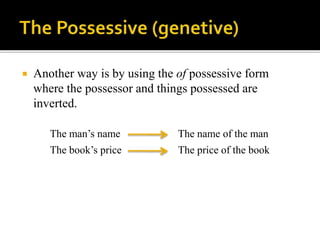 Pronouns and possessives | PPT