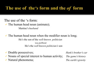 Pronouns and possessives | PPT