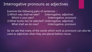 Pronouns and their types | PPTX