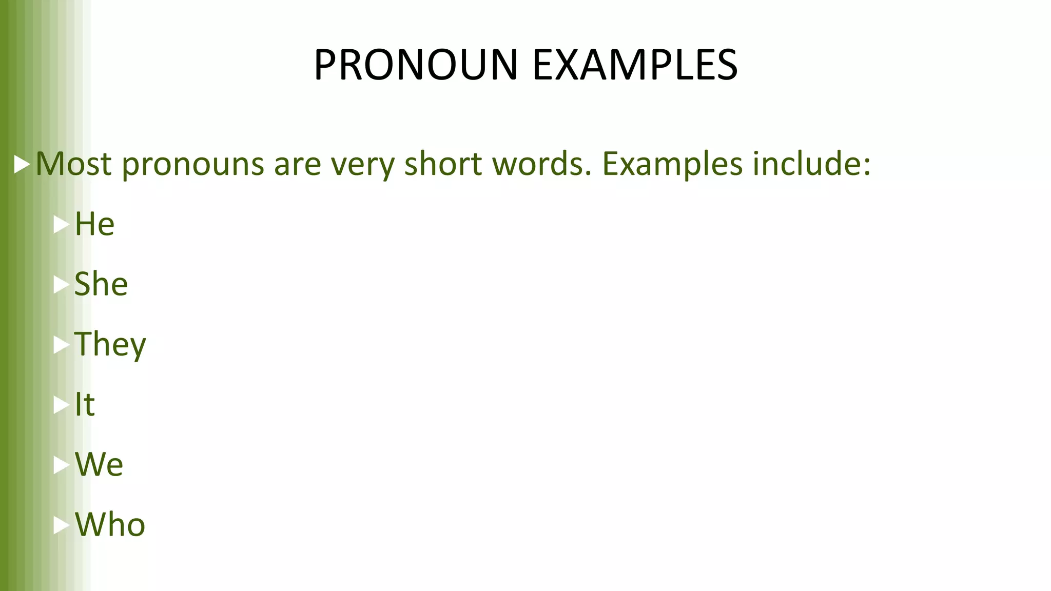 Pronoun shift | PPTX