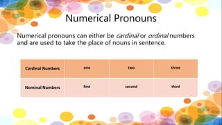 PRONOUNS | PPTX