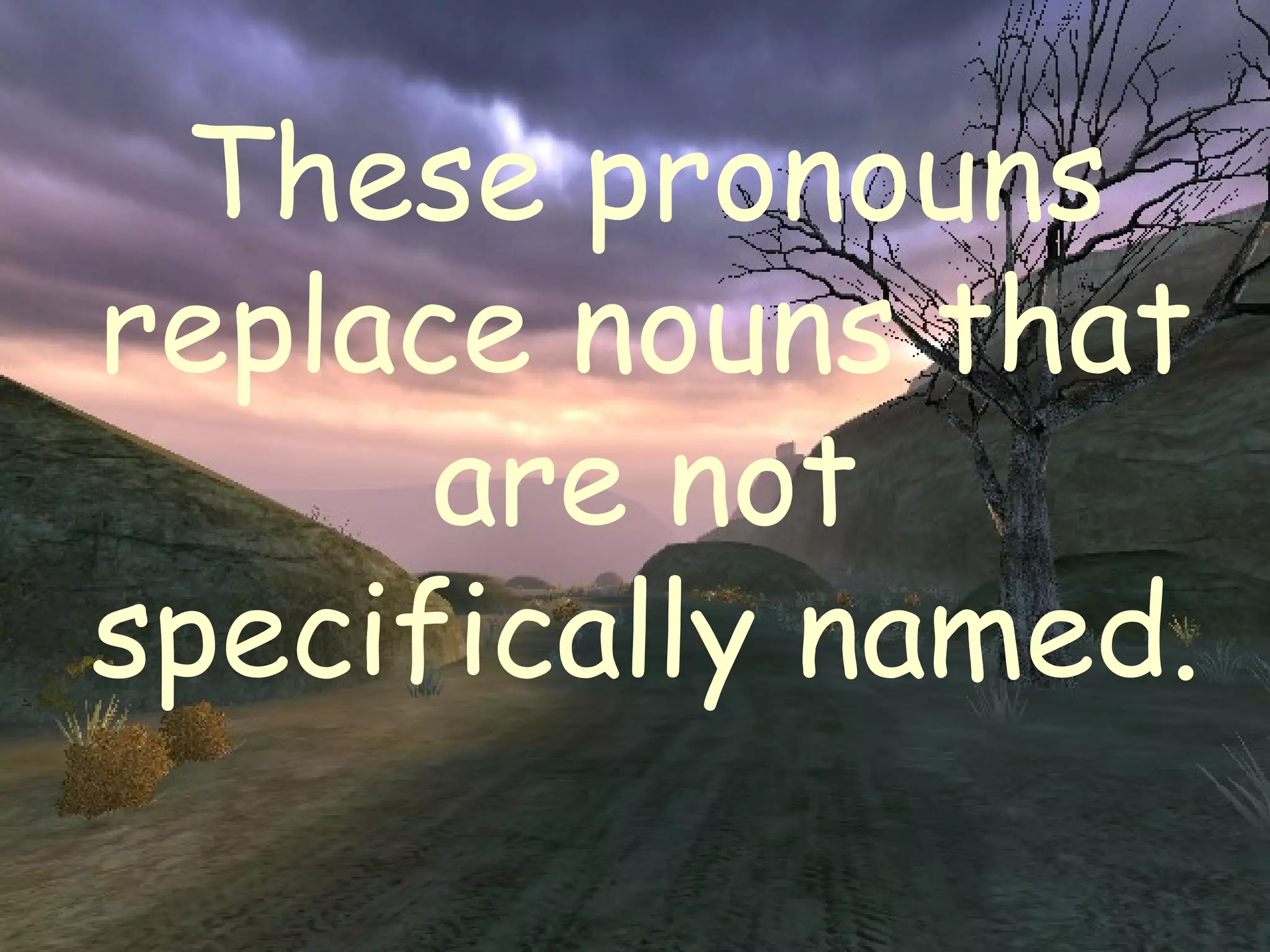 Pronouns powerpoint | PPT