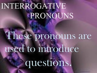 Pronouns powerpoint | PPT