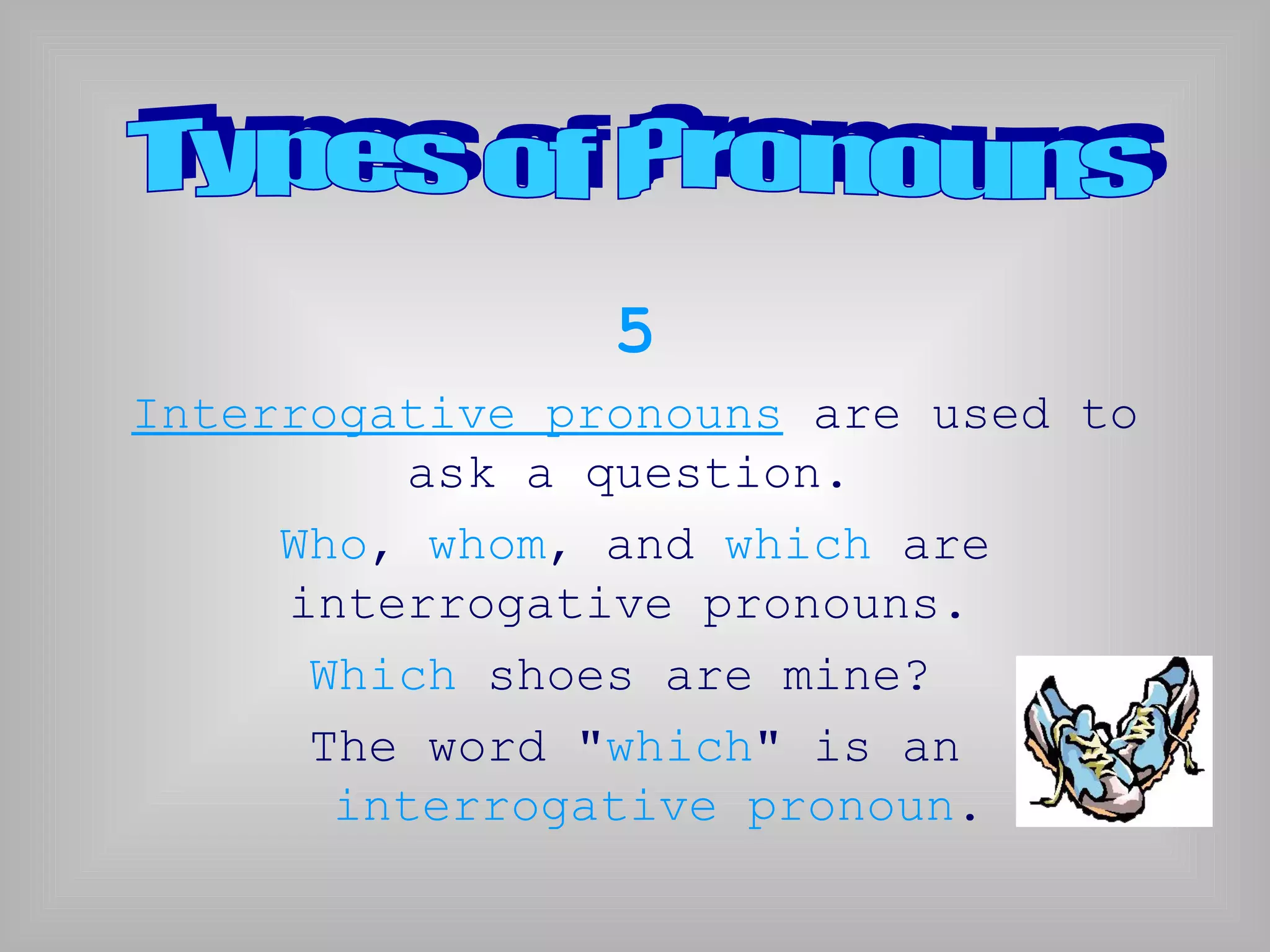 Pronouns ppt | PPT