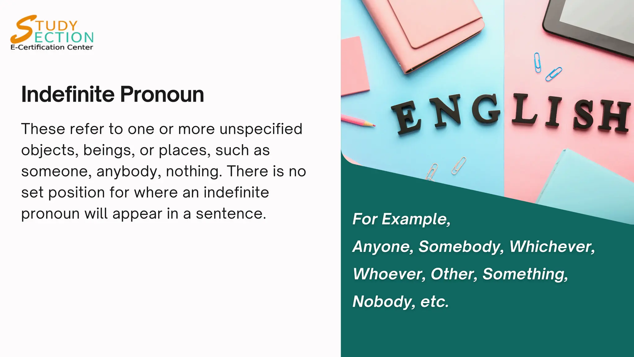 Introduction to Pronouns: Its types with Examples | PDF