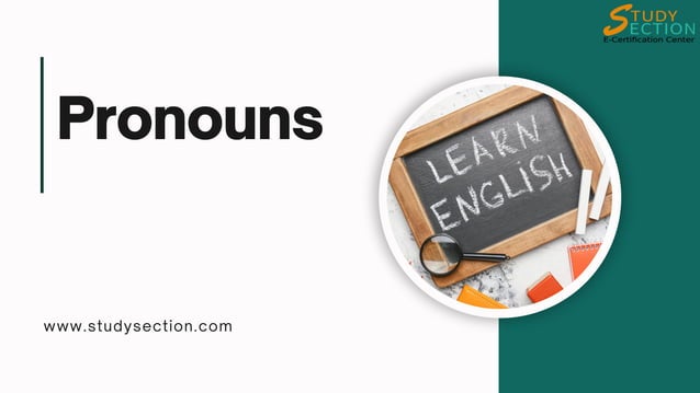 Introduction to Pronouns: Its types with Examples | PDF