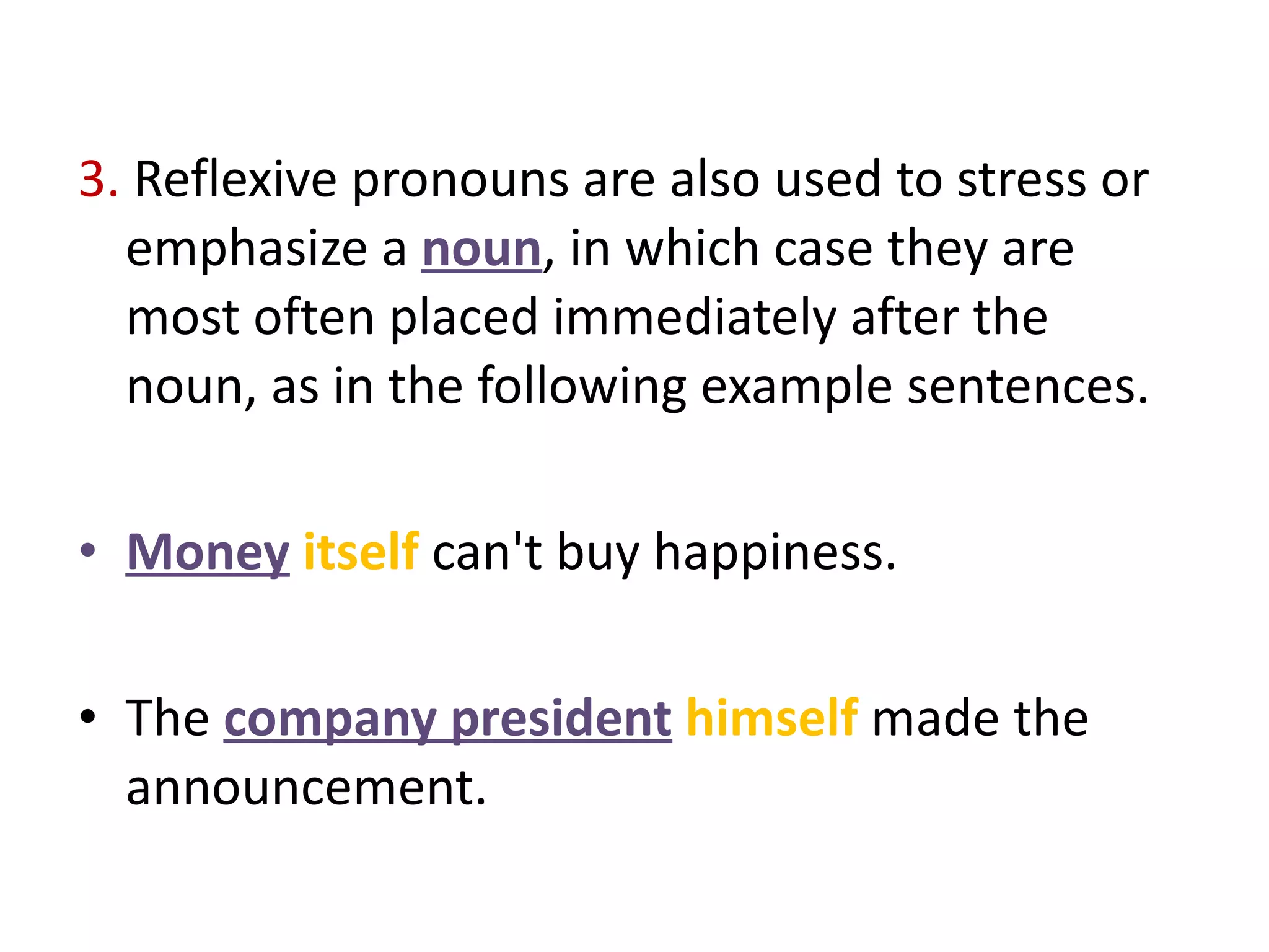 Pronouns reflexive and reciprocal | PPT | Parenting Babies and Toddlers ...