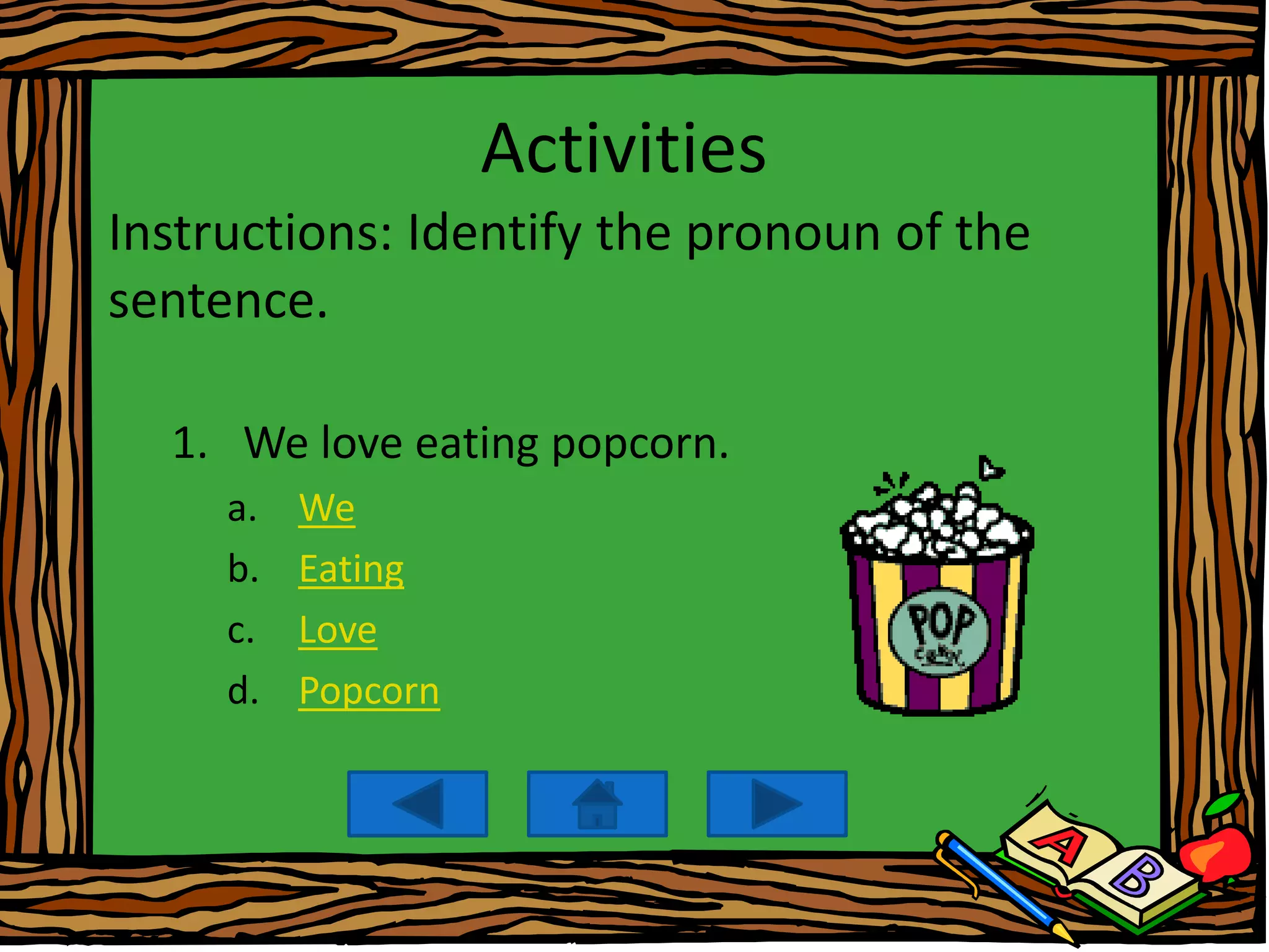 Pronouns second grade | PPTX