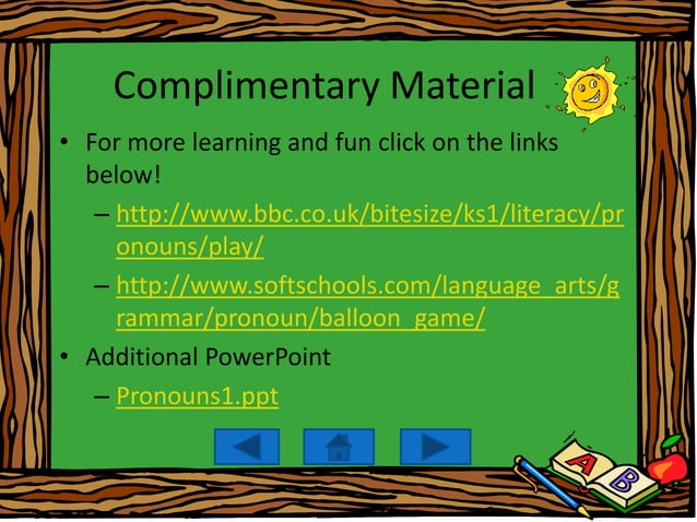 Pronouns second grade | PPTX | Internet for Beginners | Internet