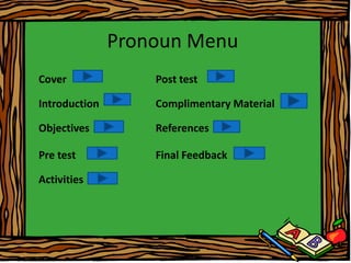 Pronouns second grade | PPTX