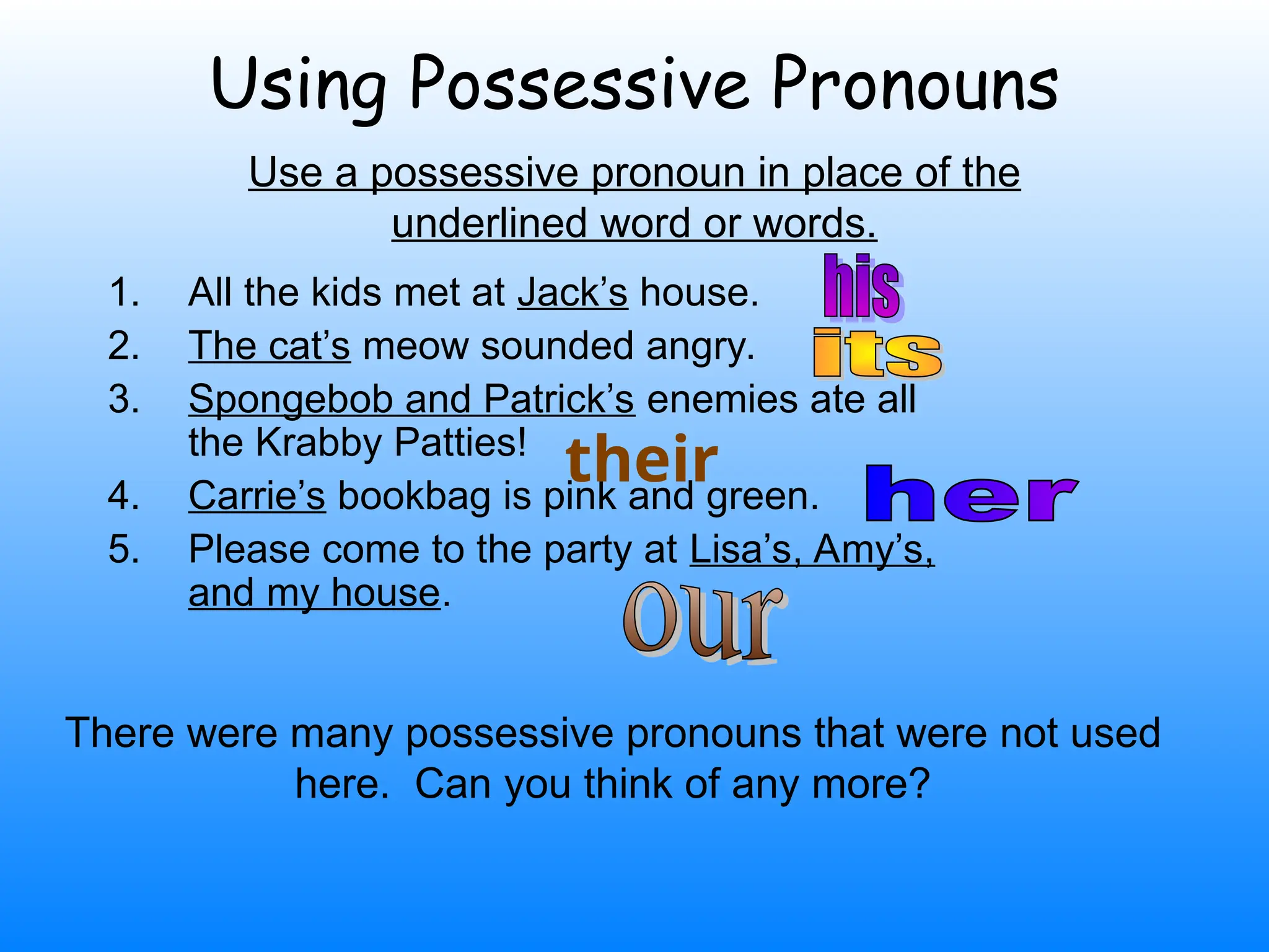 PronounslideShowPowerPointLesson-1.pptpp | PPT