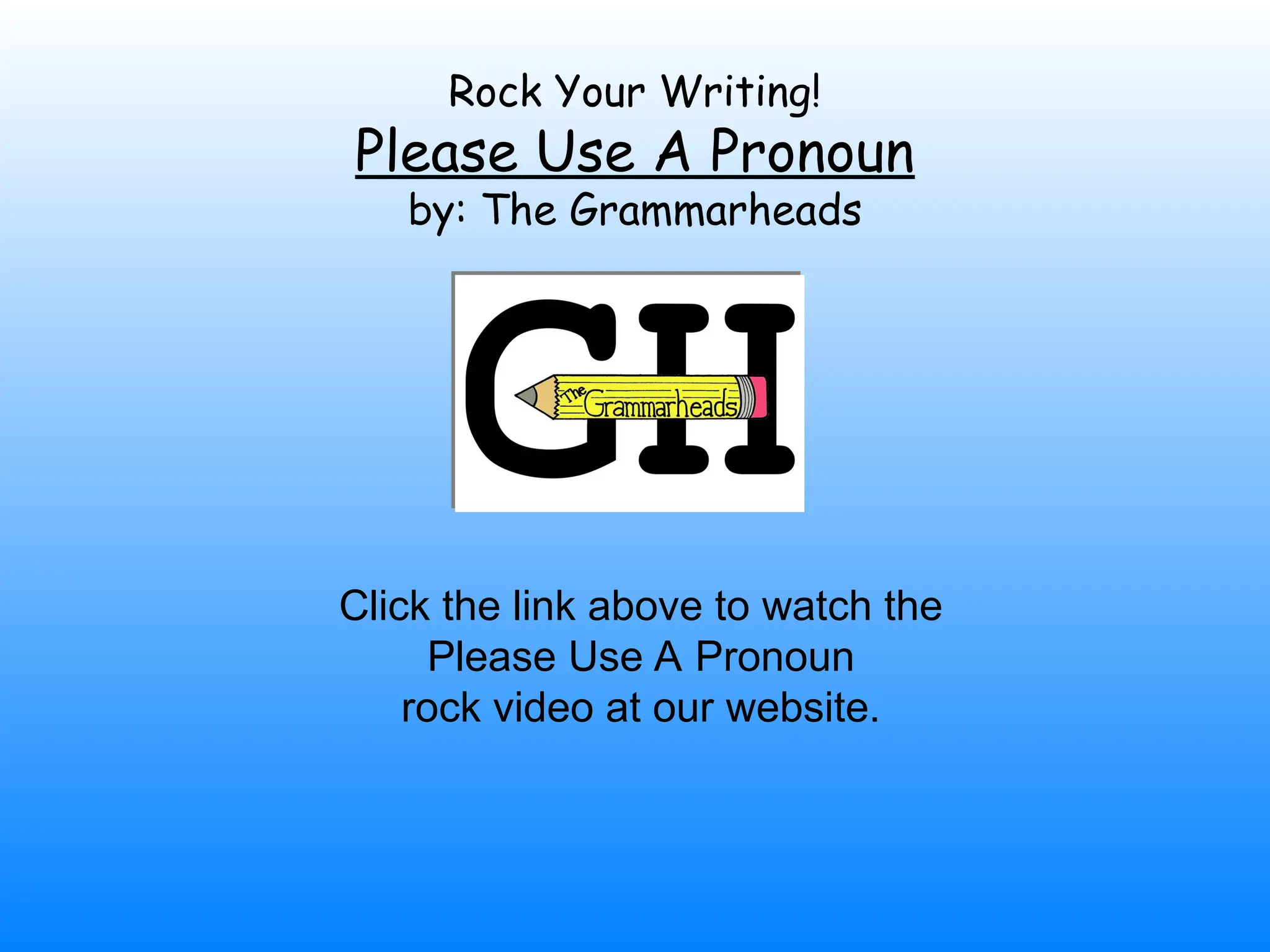 PronounslideShowPowerPointLesson-1.pptpp | PPT