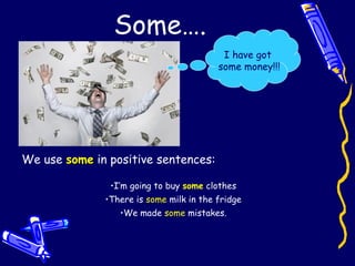 Pronouns some, any, every | PPT