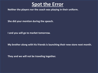 Tips on Using Pronouns | PPTX