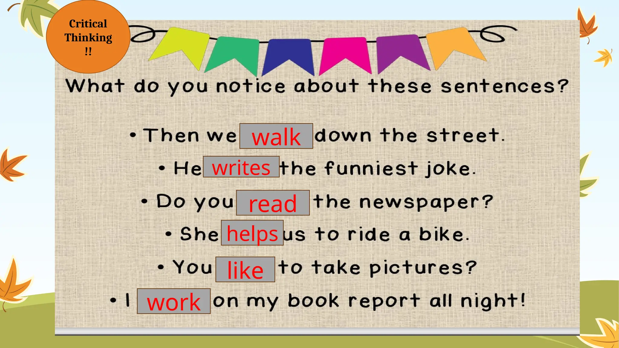 Pronoun Verb Agreement...................... | PPTX