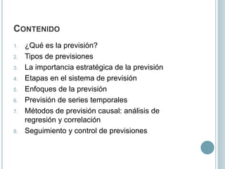 Pronóstico de la demanda | PPTX