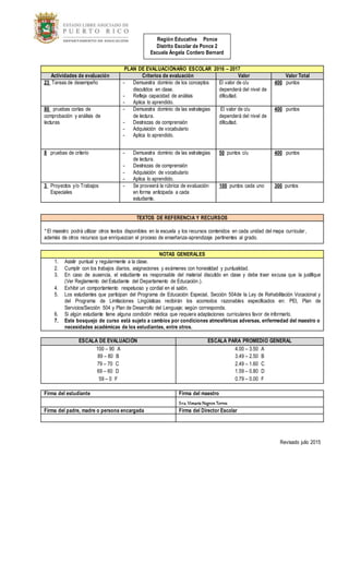 Prontuario adquisicion de la lengua 3er grado | DOCX | Educational ...