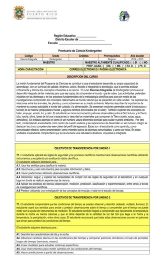 Prontuario kinder | PDF