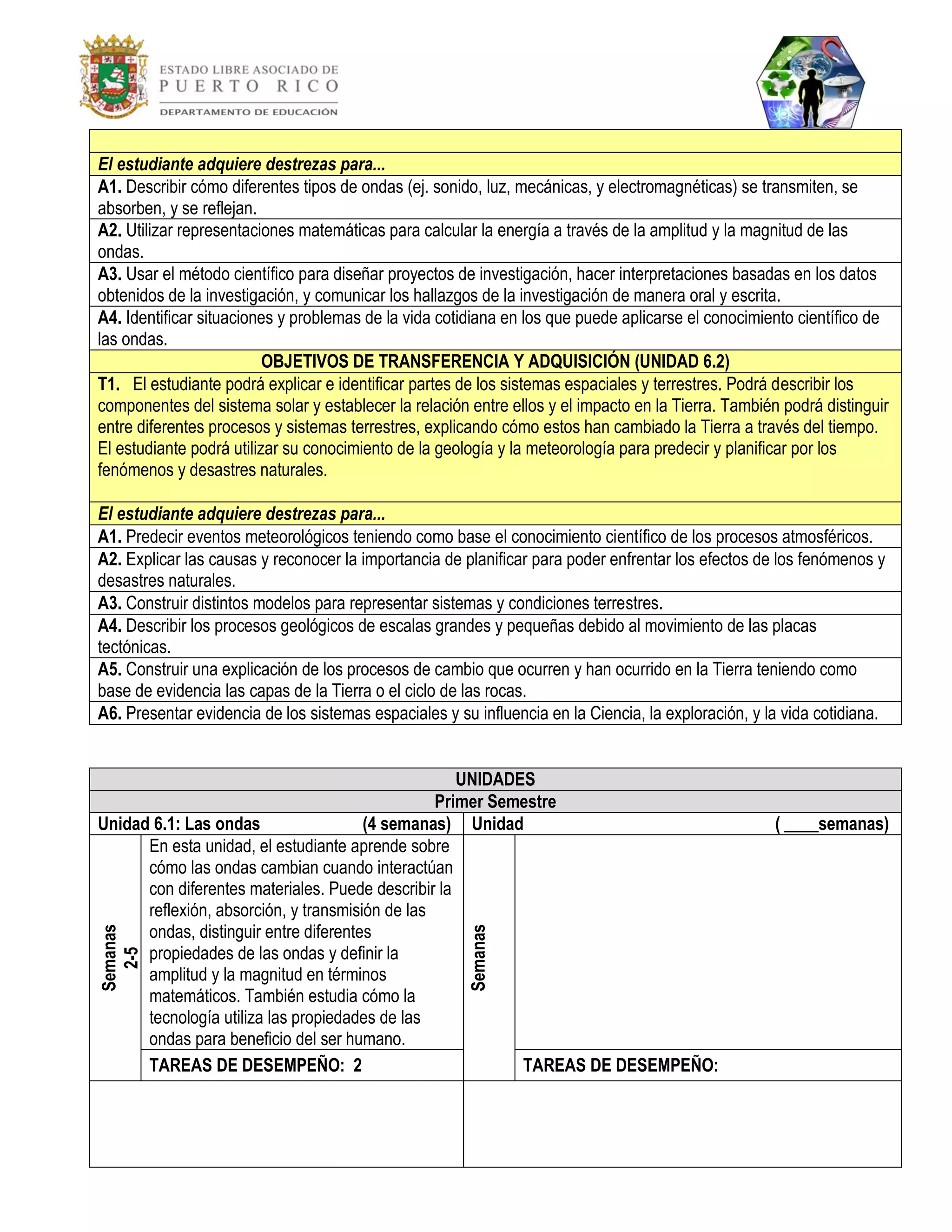 Prontuario sexto grado ciencia | PDF