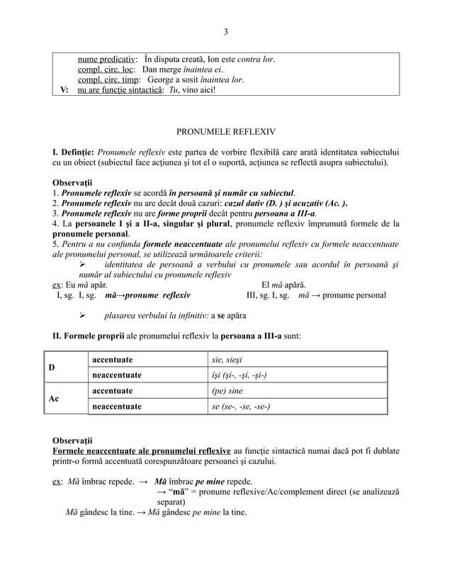 Pronumele | PDF