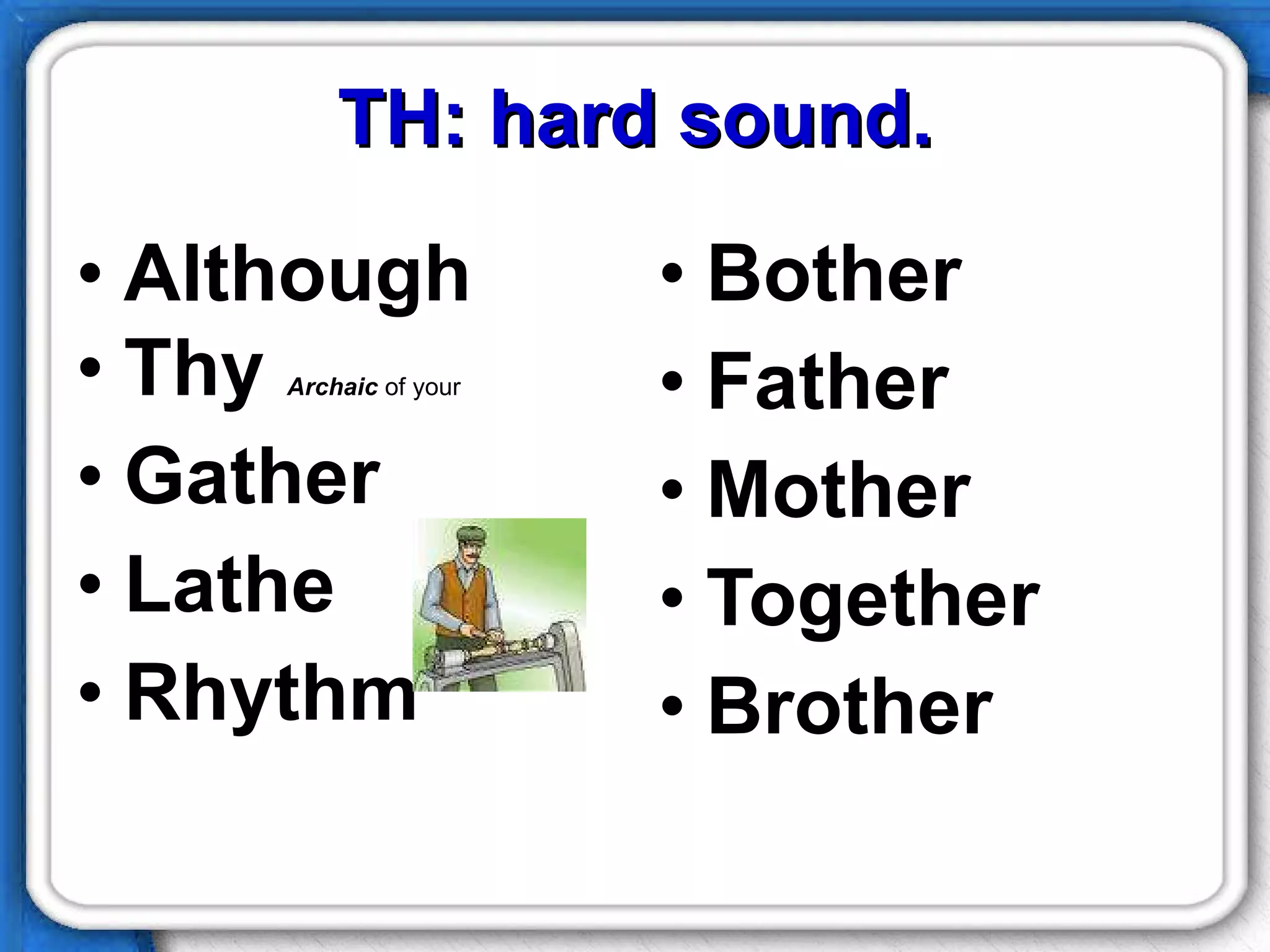 TH Pronunciation | PPT