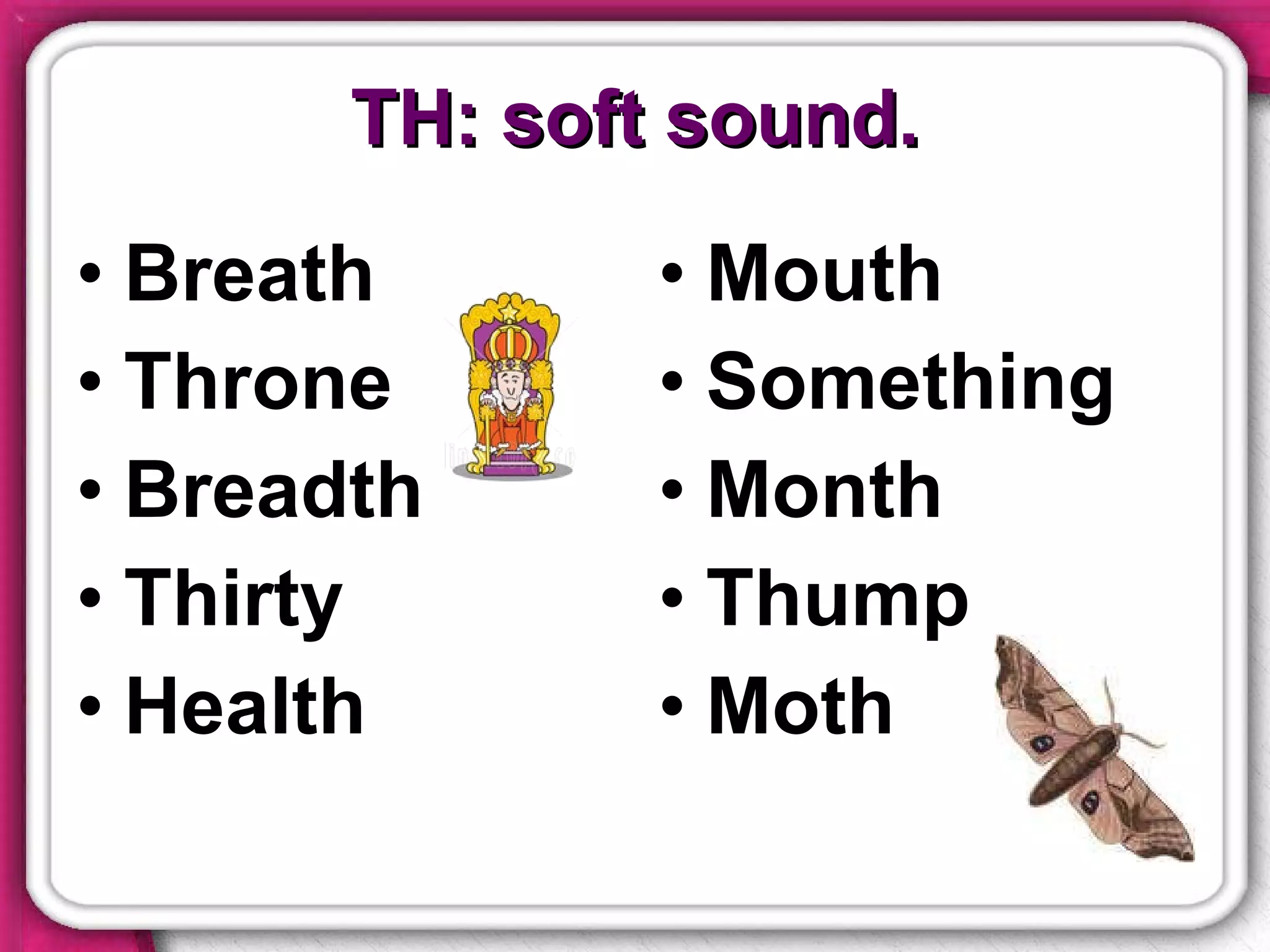 TH Pronunciation | PPT