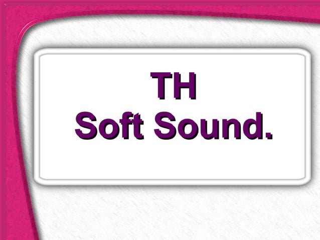 TH Pronunciation | PPT