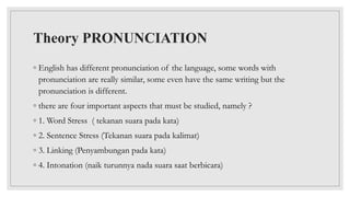 Pronunciation | PPT