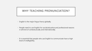 Pronunciation | PPTX