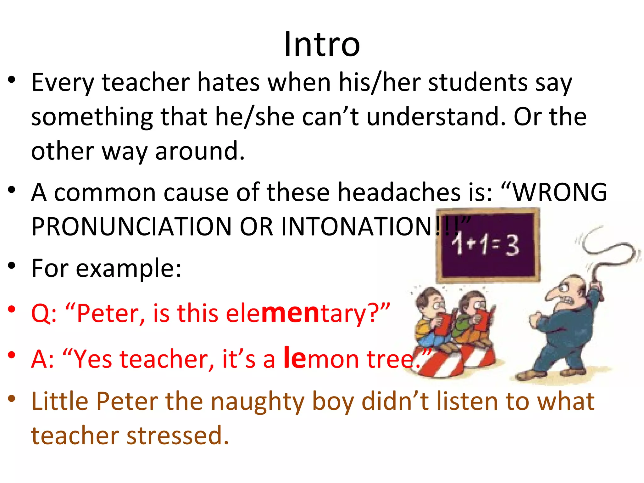 Pronunciation For Listening | PPT