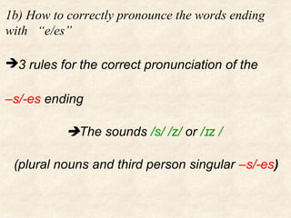 English Pronunciation | PPT