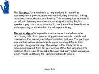 Pronunciation activities | PPT